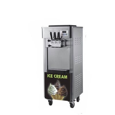 Chine Snack Shop Soft Serve Cheap Electric 3 Flavor Automatic Soft Ice Cream Machine High Quality à vendre