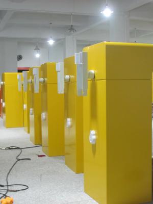 China Traffic yellow boom barrier gate for parking access control for sale