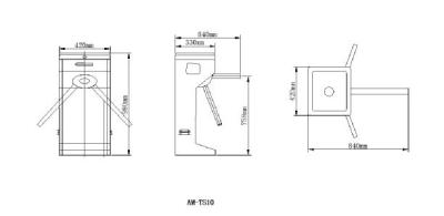 China turnstile gates, speed gates, access control turnstile, tripod turnstile,304 stainless ste for sale