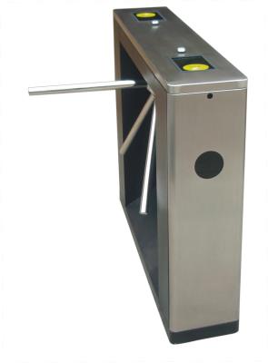China Finger print tripod turnstile for outdoor factory office security access control for sale