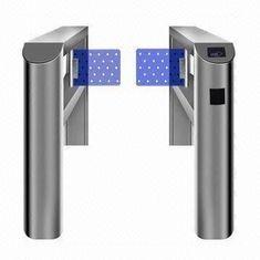 China Optical Turnstiles Flap Barriers or Speed Gates with hihg IP rates for sale