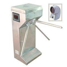 China Access control vertical Tripod Turnstile gate with scanner for subway, community for sale