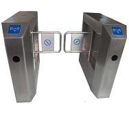 China Pedestrian Control Swing Barrier Intelligentized With Good Corosion Resistance for sale