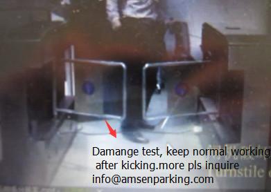 Price reward for damage our robust security access control swing barrier gate SUS304