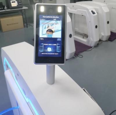 China Face ID reader with body temperature & face mask detecting to prevent COVID-19/new coronavirus for sale