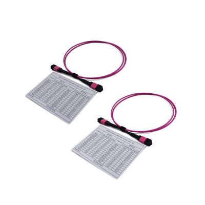 China Polaridad B de la élite del cable del tronco del PVC/de LSZH MPO MTP dominante encima - de llave para arriba para Data Center en venta