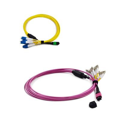 China Low Insertion Loss 3.0mm MPO To LC Cassette 12 24 Fiber MPO MTP Cassette for sale