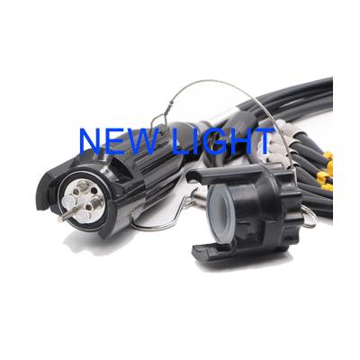 중국 5.0mm / 7.0mm 광섬유 패치 코드 TPU / PVC 케이블 재킷 오래 지속 판매용