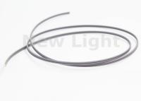 China Gray 3 mm Outer Diameter Duplex Fiber Optic Patch Cable for Indoor Use for sale