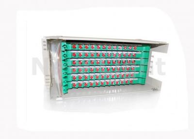 China Local Area Networks Fiber Optic Distribution Frame ODF 19 Inch 72 Port Fiber Patch Panel for sale