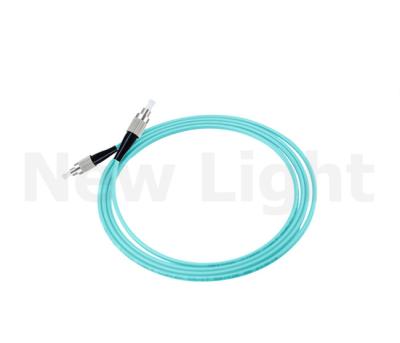 China 5M Multimode FC Fiber Patch Cord PVC And LSZH 3.0 Diameter Simplex Fiber Cable for sale