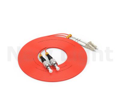 China Fc-LC multimode koord van het Optische vezelflard, Oranje pvc/LSZH 0,9/2,0/3,0 MM. kabel Te koop