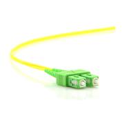 China SC APC Single Mode 2.0mm Optical Fiber Patch Cord for High-Speed Data Transfer for sale