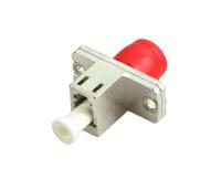 China UPC Simplex Duplex Fiber Optic Adapter with Low Insertion Loss High Return Loss and Durable Metal Construction for sale