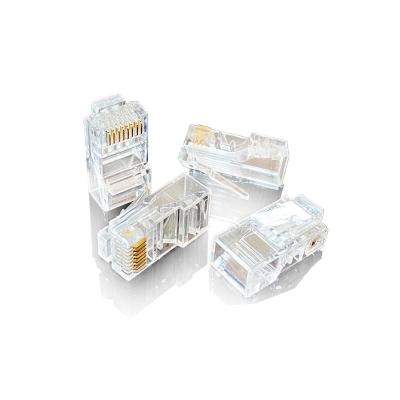 Cina Cat6 8P8C in all'ingrosso, con presa RJ45 trasparente - 1000Mbps di rame puro, certificato Fluke in vendita
