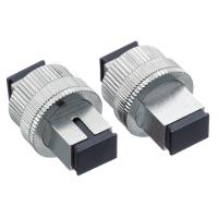 China SC Variable Optical Attenuator with 0-30 dB Adjustable Range and Dust Caps Protection for Single Mode Fiber for sale