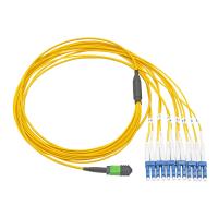 China G652D LSZH Single Mode 12 Core MPO MTP Cable for High-Density Fiber Optic Networks for sale