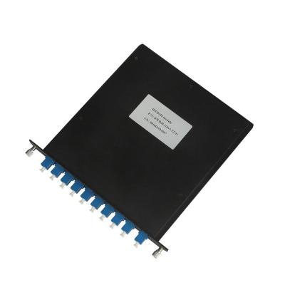 China Mux / Demux DWDM Fiber Optic 8 Channels LC UPC Connector Single Mode 1550nm Direction for sale