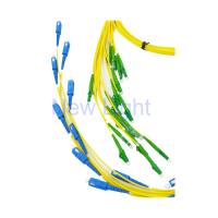China Uniboot Duplex Single Mode Fiber Optic Patch Cord with Good Durability for High-Speed Data Transfer for sale