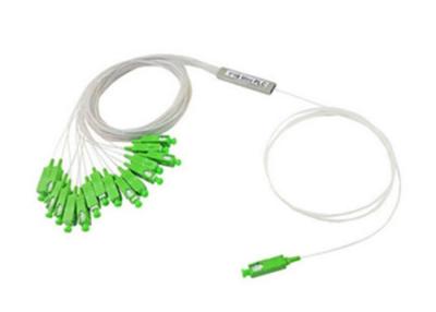 China 1 In 16 Out Miniature Type PLC Optical Fiber Splitter With SC Connector for sale