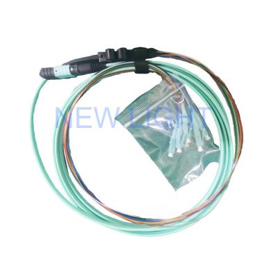 China 12 Strand MPO MTP Cable Multimode Fiber Optic Cable Mpo Connector With Mtp Mpo Fiber Ends for sale