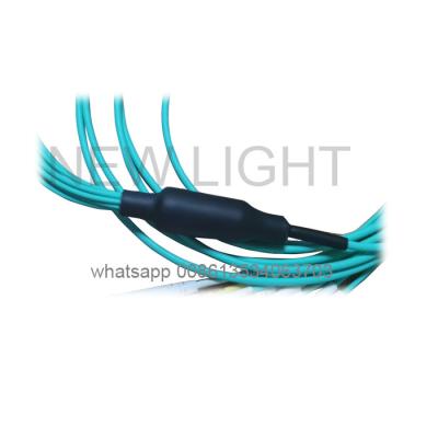 China LC Uniboot Branch MPO MTP Cable / OM3 OM4 40G 100G Mpo Patch Cable for sale