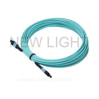 China 3.2 Mm Round MPO MTP Cable , LSZH Jacketed MPO / MTP Connector Interface Patch Cord for sale