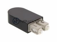 China SC Duplex Fiber Optic Loopback with Plastic Material Stable Insertion Loss and SC to SC Connector for Multimode Fiber Testing for sale