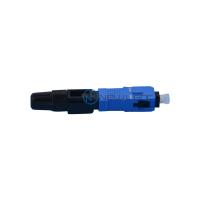 China SC APC Quick Assembly Connector with 0.2db Insertion Loss and Corrosion Resistant UL-rated Plastic Housing for sale