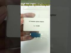 SC simplex Multimode Adapter in fibra ottica monoconduttore in plastica