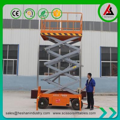 Cina 12M 14M 16M 18M piattaforma mobile dell'elevatore a forbice elettrico un ascensore idraulico dell'uomo in vendita