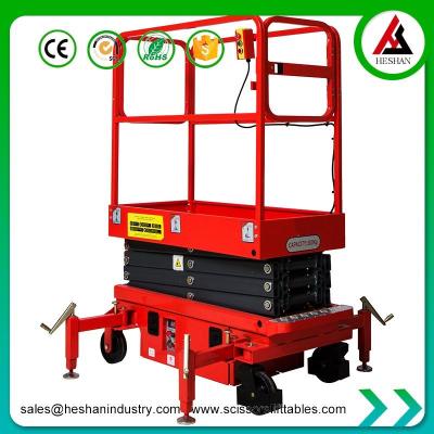 Cina le forbici strette della navata laterale 300kg sollevano la Tabella di 4.8M Portable Hydraulic Lift in vendita
