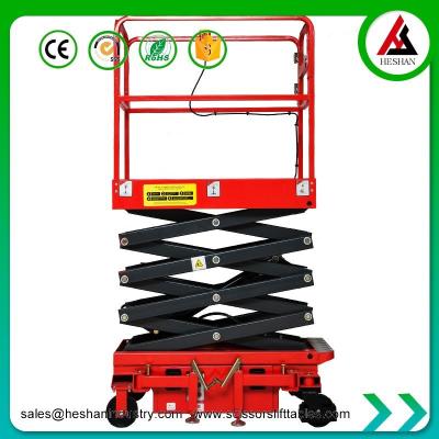 Cina le forbici strette della navata laterale 300kg sollevano la Tabella di 4.8M Portable Hydraulic Lift in vendita