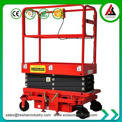 Cina le forbici strette della navata laterale 300kg sollevano la Tabella di 4.8M Portable Hydraulic Lift in vendita