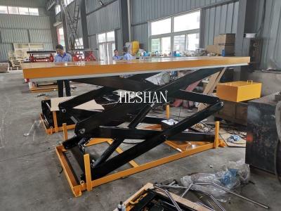 China Rodas elétricas estacionárias com certificado CE OEM Mesa elevatória tipo tesoura à venda