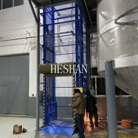China Construction Material Cargo Lift Elevator Vertical Hydraulic Goods Elevator 3000kg for sale