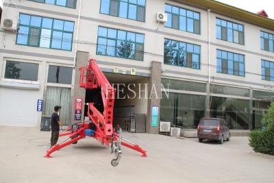 Cina Piattaforma trainabile elettrica articolata telescopica di Cherry Picker 16m Access in vendita