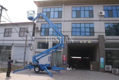 Китай Воздушное оборудование для строительных работ самоходный буксируемый шарнирно-сочлененный электрический подъем стрелы с КЭ продается