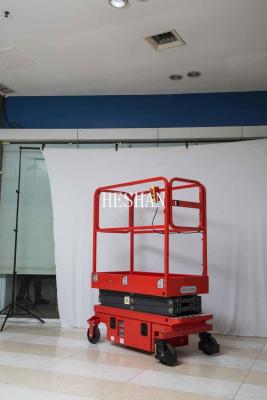 Cina Ascensore idraulico portatile a forbice da 4,8 m Elevatore a piattaforma per magazzino da 300 kg in vendita