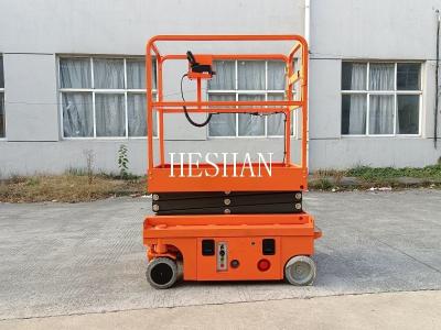 Cina 3.9M Man Hydraulic Scissor sollevano il portatile mobile elettrico automotore 300kg in vendita