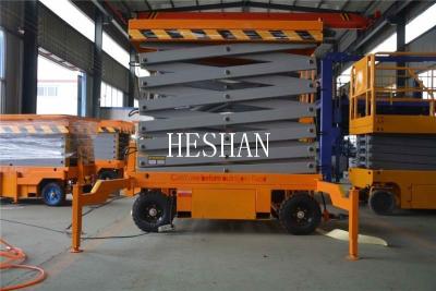 Cina L'una forbici elettriche portatili dell'uomo solleva 6M - 20M idraulici Steel Structure in vendita