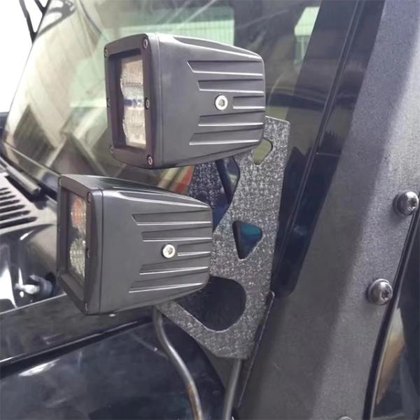 Quality Windshield Bracket LED for Jeep Wrangler JK 2007-2018 4X4 Off-Road Accessories for sale