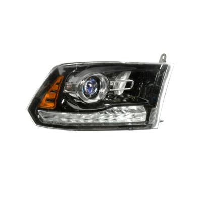 China Fits 2015-2021 Ram 1500 Left Halogen Headlight Assembly Projector Type with Bulb 68276123AB 68276122AB for sale