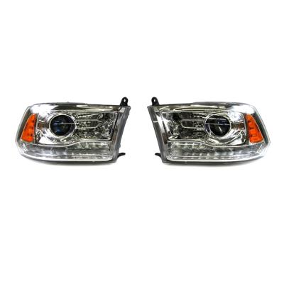 China For 16-18 RAM with Dual Function Halogen Projector Lamp Headlight Assembly 68324941AA 68324940AA Brand FARPREEY for sale