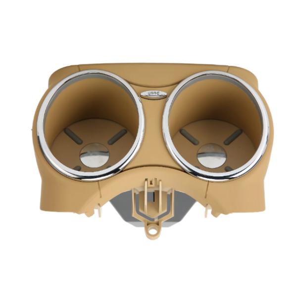 Quality FARPREEY 2196800414 Beige Dual Cupholder Holder for  2006-2011 Mercedes-Benz CLS C219 for sale