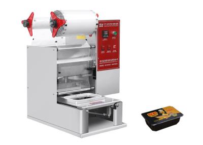 China Tampo da mesa Tray Sealing Machine Fast Food Tray Sealer do ODM do OEM à venda