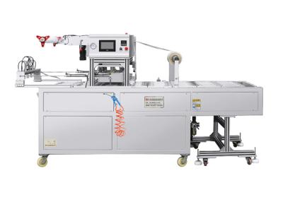 China KARTE 3.5KW Tray Sealer Machine Vacuum Modified-Atmosphären-Verpackenspeicher für Fleisch zu verkaufen