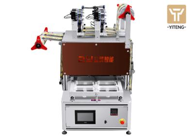 Cina Alimento d'imballaggio Tray Sealer di Tray Sealer Machine Gas Flush della MAPPA da tavolo di acciaio inossidabile di 4 vassoi in vendita