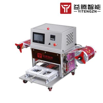 China 200 Grad Tischplatten-automatische Tray Sealing Machine For Food-Lieferanten- zu verkaufen