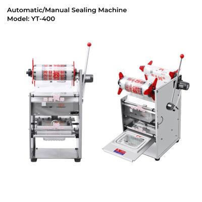 China Multi Funktions-Tischplatten-Schüssel-Dichtpackungs-Maschine 700W für Baverage zu verkaufen